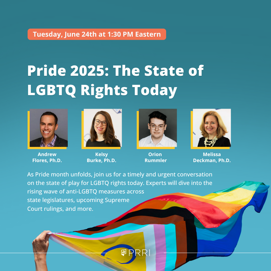 [Webinar] Pride 2025: The State of LGBTQ Rights Today - PRRI